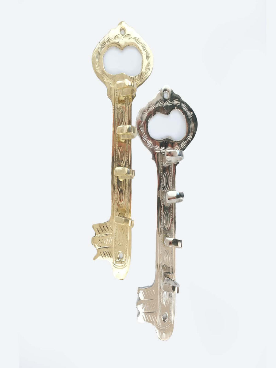 Brass Key Hooks Gold – Boho Sahara Ltd